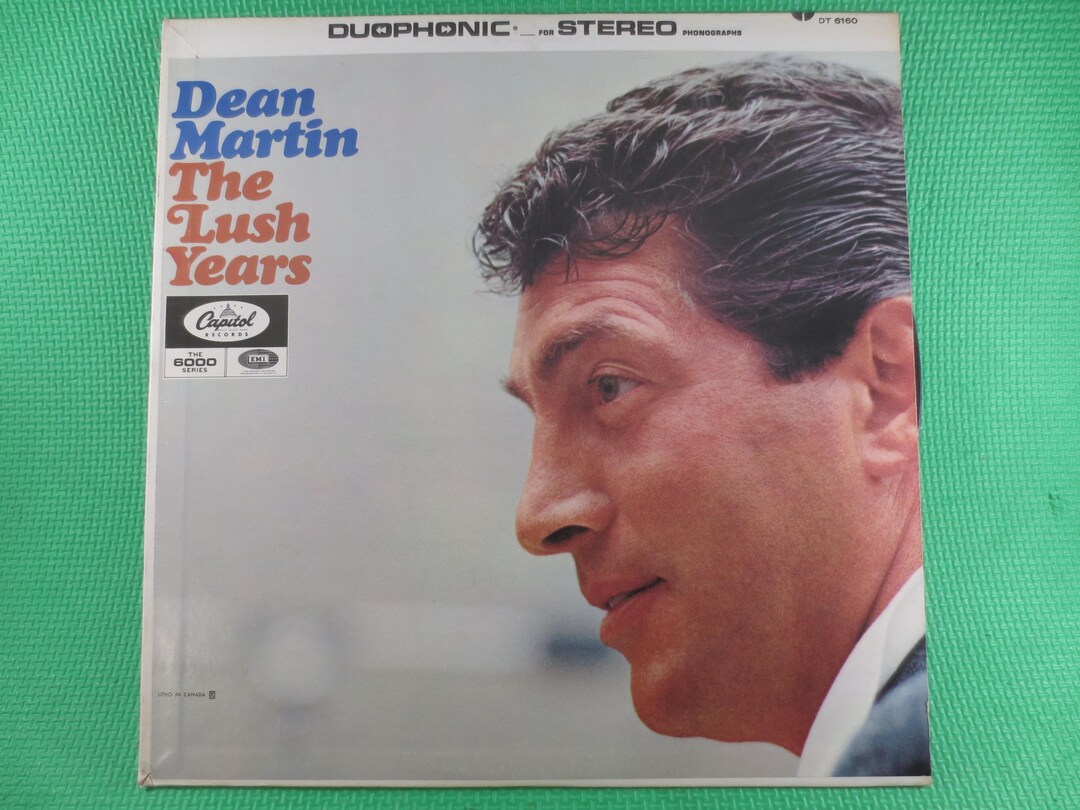 Vintage Records, DEAN MARTIN, the LUSH Years, Jazz Records, Dean Martin ...