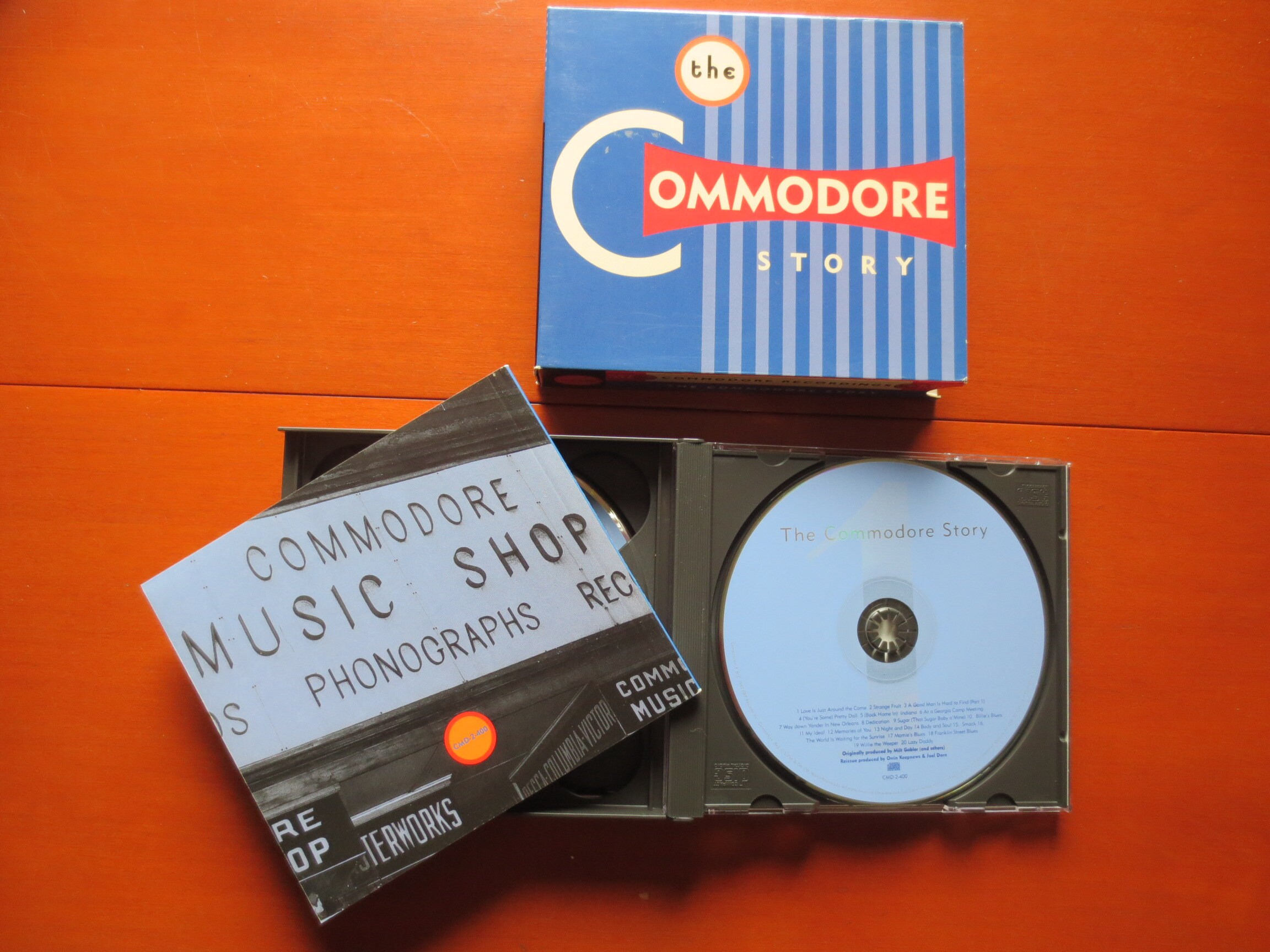 Vintage Cd's The COMMODORE Story BOXED Set Cd | Etsy