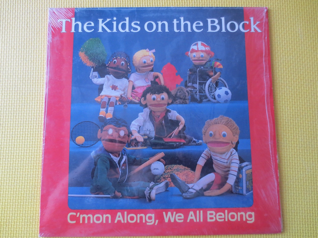 Vintage Records, the KIDS on the BLOCK, Childrens Record, Kids Record ...