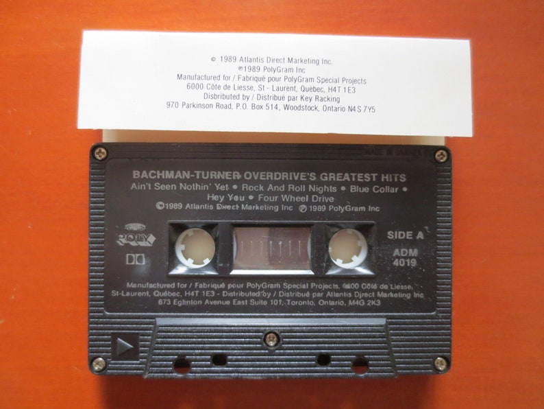Cassette Tapes BTO Tape GREATEST Hits Tape BTO Album Bto - Etsy