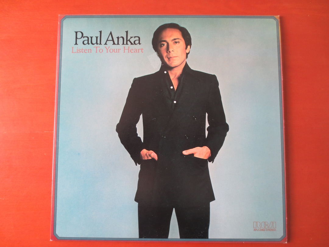 PAUL ANKA, Listen to Your Heart, Paul Anka Record, Paul Anka Vinyl, Paul Anka Album, Paul Anka ...