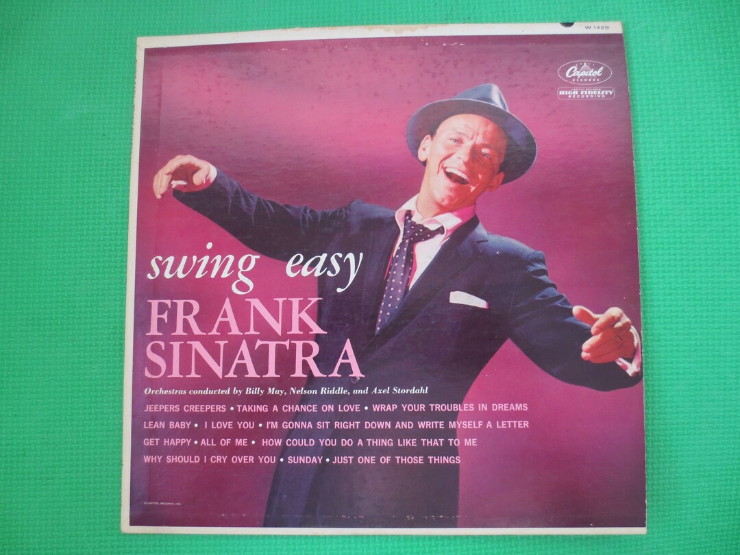 FRANK SINATRA, SWING Easy, Big Band, Vintage Album, 1954 Record, Vinyl ...