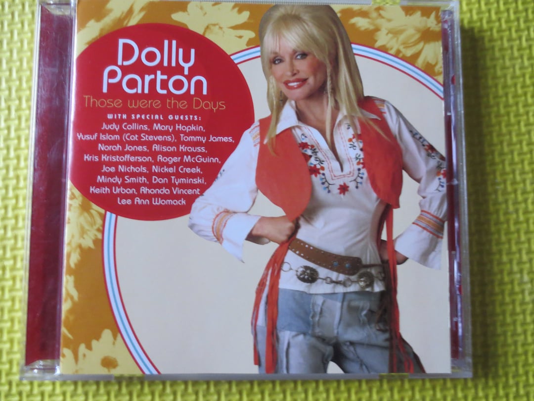 Vintage Cds, DOLLY PARTON, Those Were the Days, DOLLY Parton Cd, Classic Country Cd, Country ...