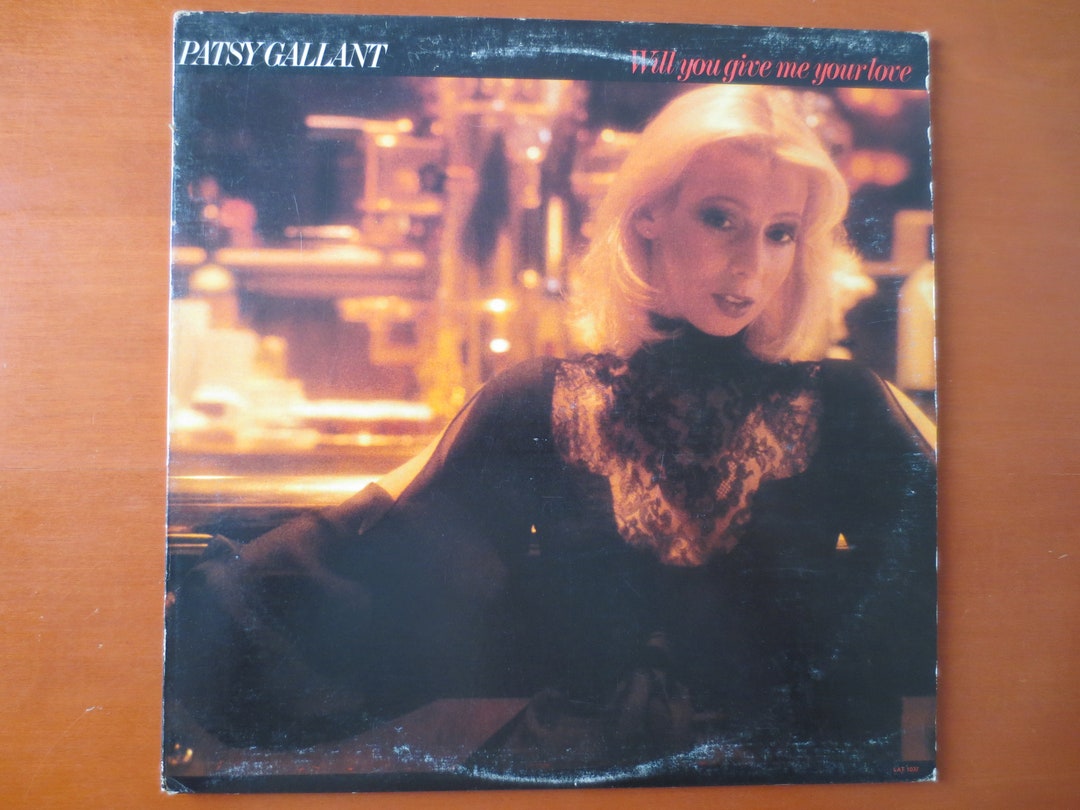 Vintage Record, PATSY GALLANT Album, Will You Give Me Your Love, Patsy ...