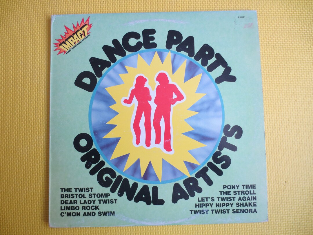 DANCE PARTY, IMPACT Records, Chubby Checker Album, the Diamonds Record ...