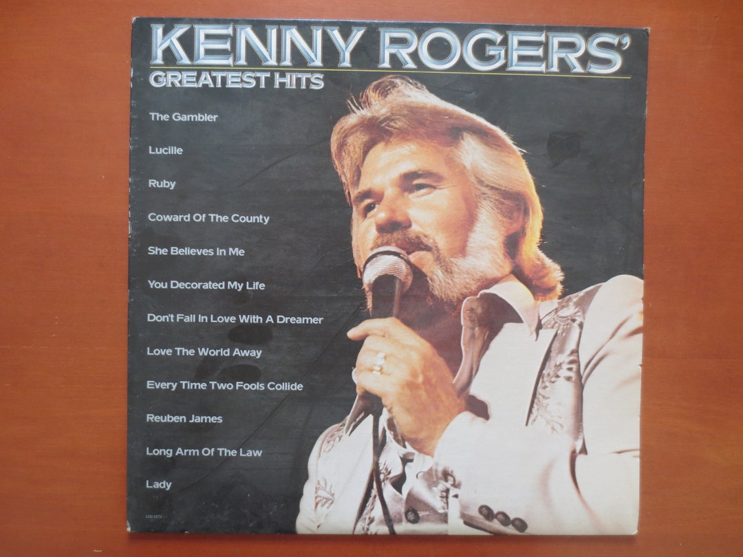Vintage Records, KENNY ROGERS Record, GREATEST Hits Record, Kenny ...