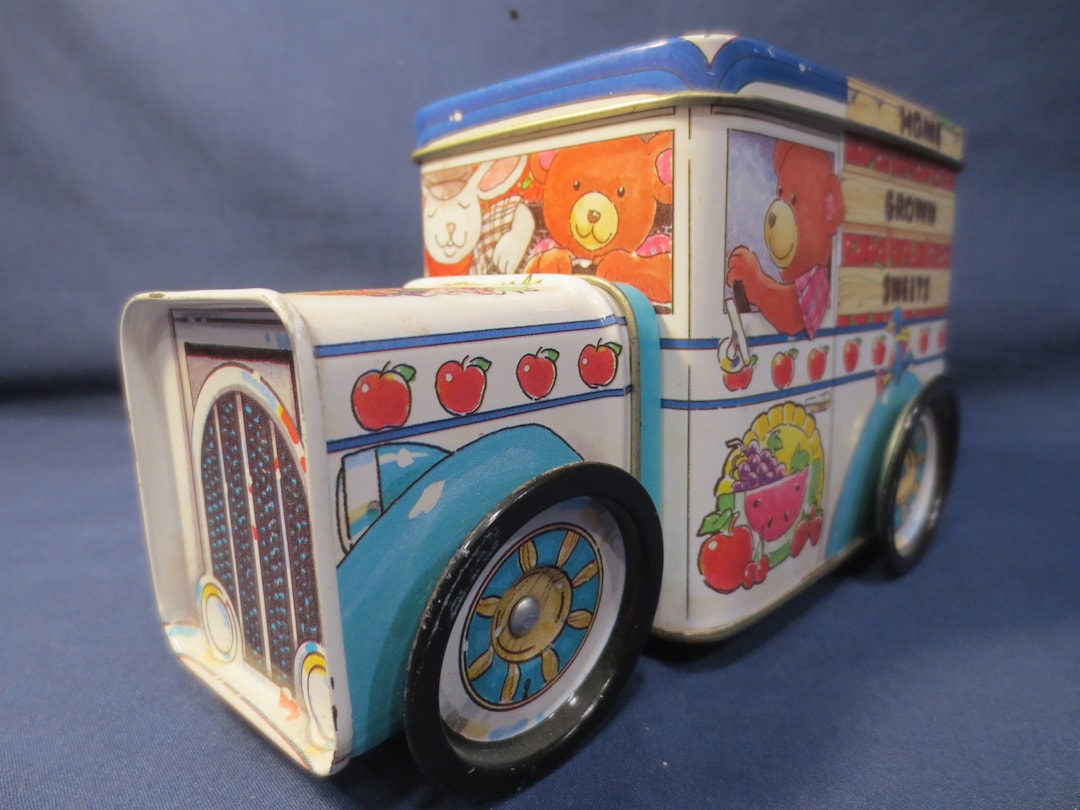Vintage Tin, TIN TOY TRUCK, Tin Truck, Tin Advertising, Tin Box ...