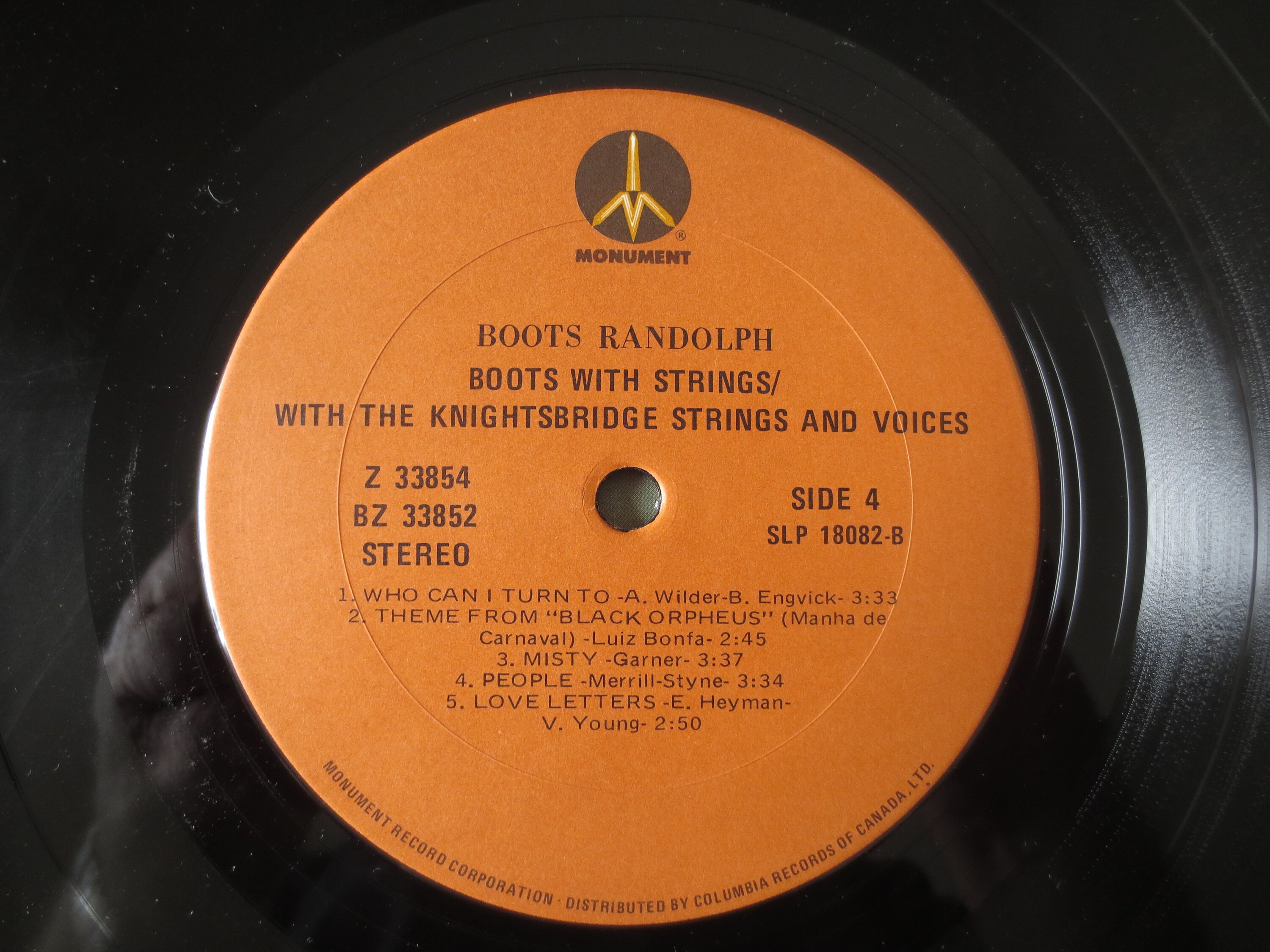 Vintage Records BOOTS RANDOLPH Boots With STRINGS | Etsy