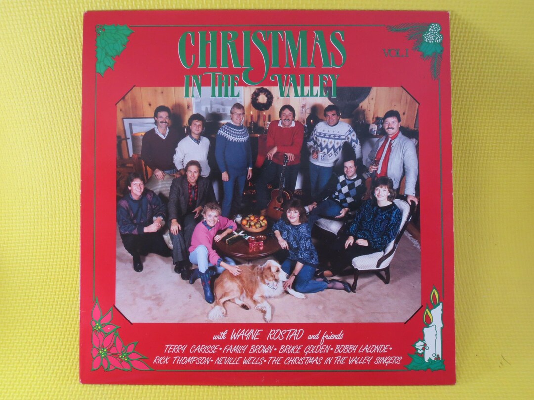 CHRISTMAS ALBUM, CHRISTMAS Songs, Christmas Record, Christmas Vinyl ...