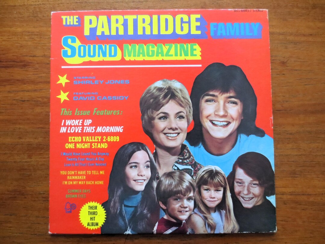 The PARTRIDGE FAMILY, SOUND Magazine, Vintage Album, 1971 Record, Vinyl ...