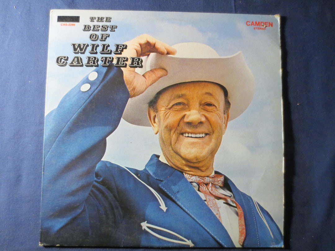 Vintage Records, WILF CARTER, the BEST of Wilf Carter, Country Record ...
