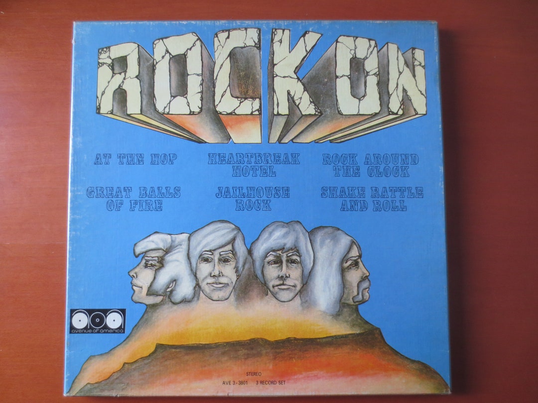 ROCK On, 3 DISC BOXED Set, Rock Albums, Vintage Vinyl, Records, Vinyl ...