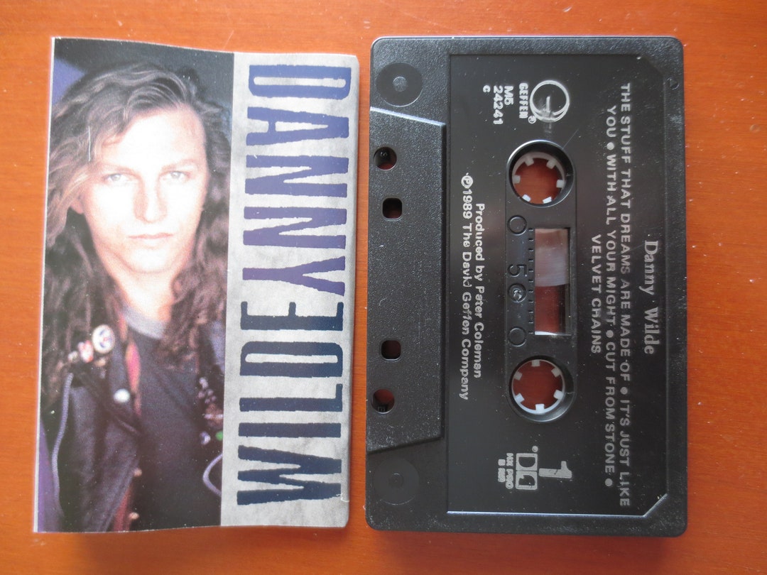 Cassette Tapes, DANNY WILDE Tape, Danny WILDE, Danny Wilde Album, Danny ...