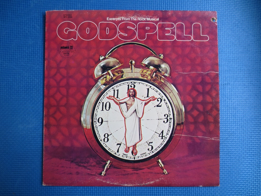 GODSPELL Record, GODSPELL Album, GODSPELL Vinyl, Godspell, Theater ...