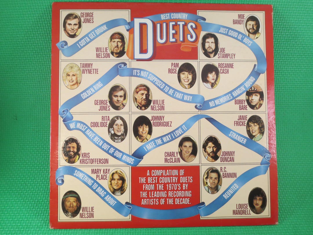 Vintage Records, BEST COUNTRY DUETS, Country Hits, Country Records ...