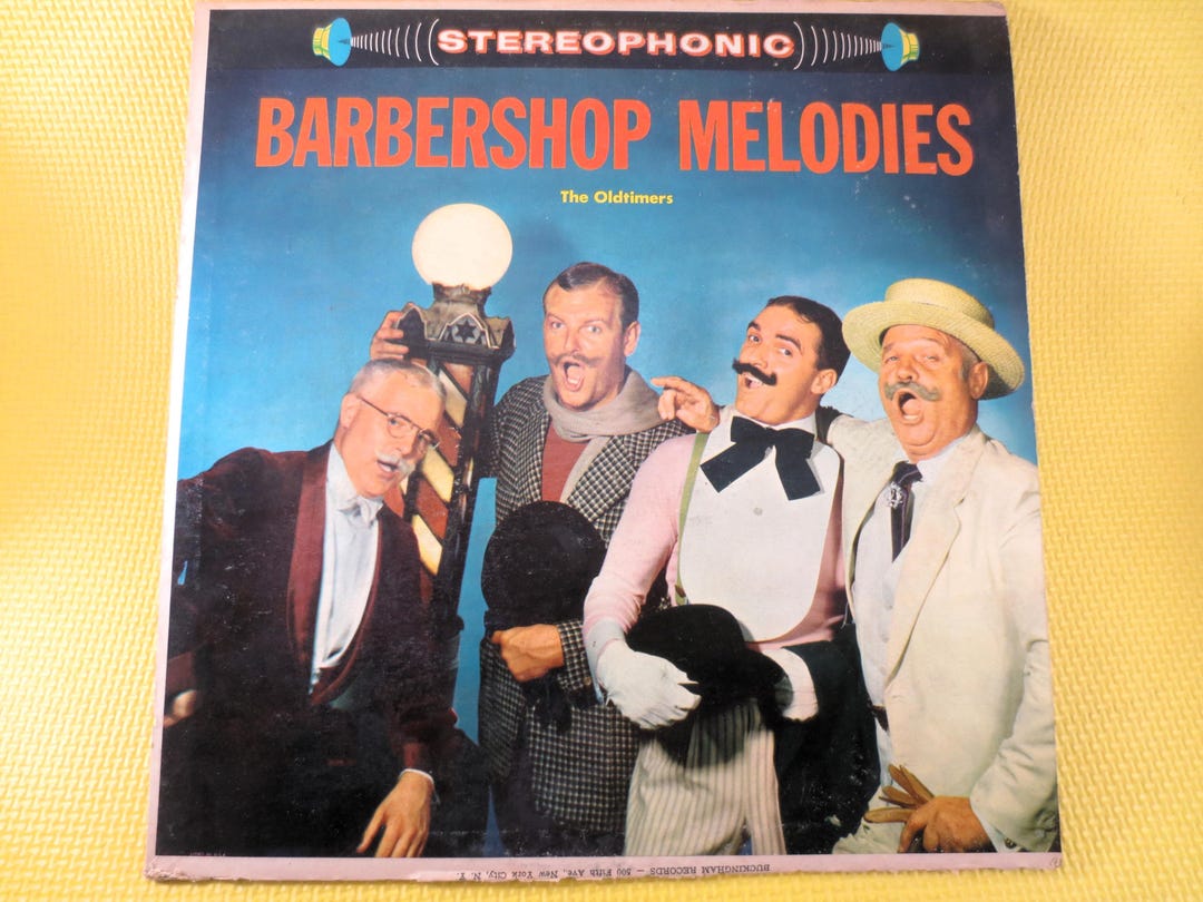 Vintage Record, BARBERSHOP QUARTET, the OLDTIMERS, Barbershop Melodies ...
