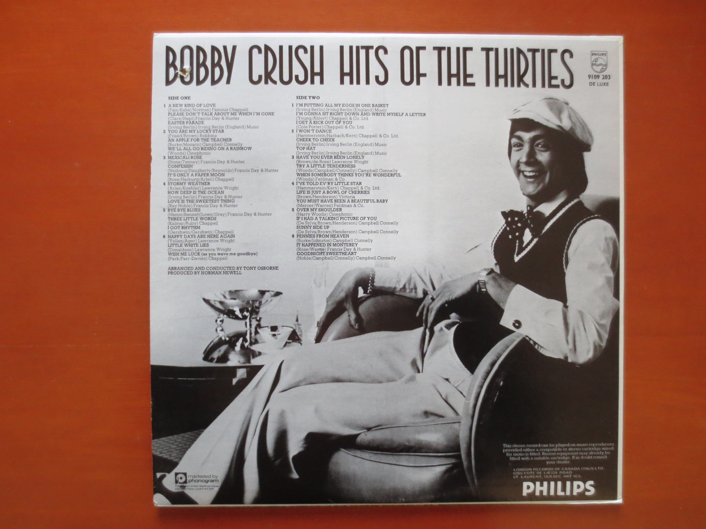 Vintage Records BOBBY CRUSH Record RAGTIME Record Bobby | Etsy