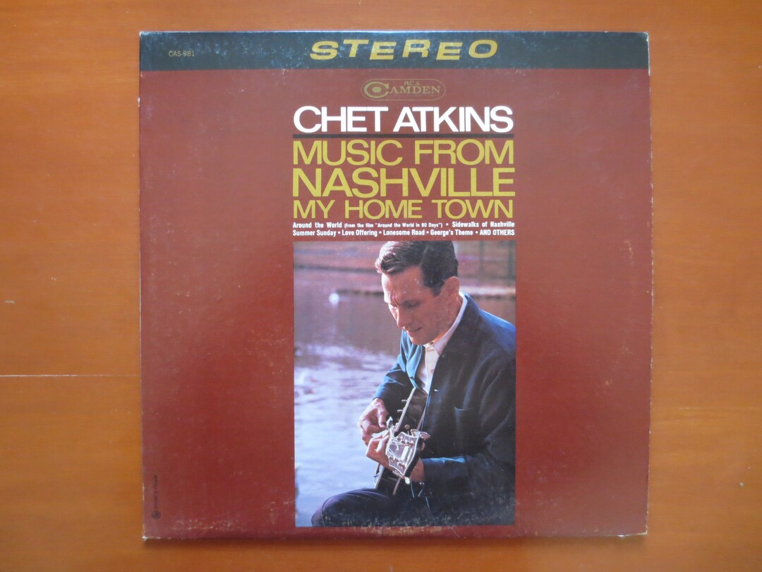 Vintage Record, CHET ATKINS Record, NASHVILLE Music, Chet Atkins Album ...