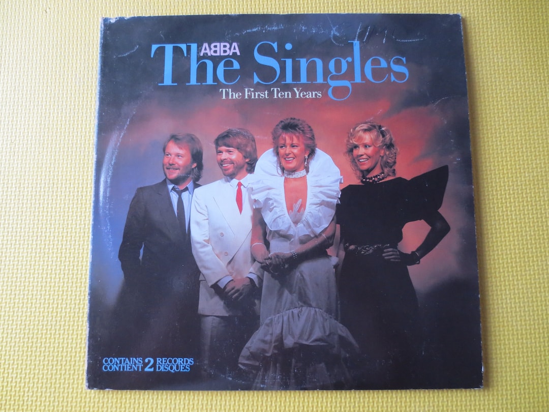 ABBA, the SINGLES, 2 Records, ABBA Records, Abba Album, Abba Lp, Abba Vinyl, Disco Album ,disco ...