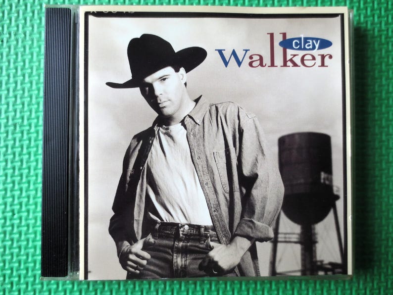 Vintage Clay Walker CD: 1993 Self-titled Album - Etsy