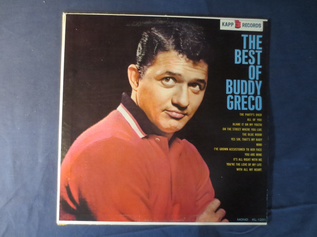 BUDDY GRECO, the BEST Of, Buddy Greco Records, Buddy Greco Albums ...
