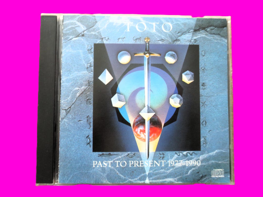 TOTO, Greatest HITS Cd, Past to PRESENT, 1977-1990, Vintage Cd, Compact ...