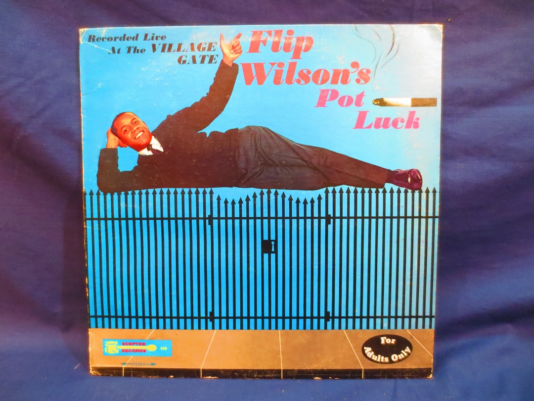 Vintage Records, FLIP WILSON Record, Pot LUCK, Flip Wilson Album, Flip ...