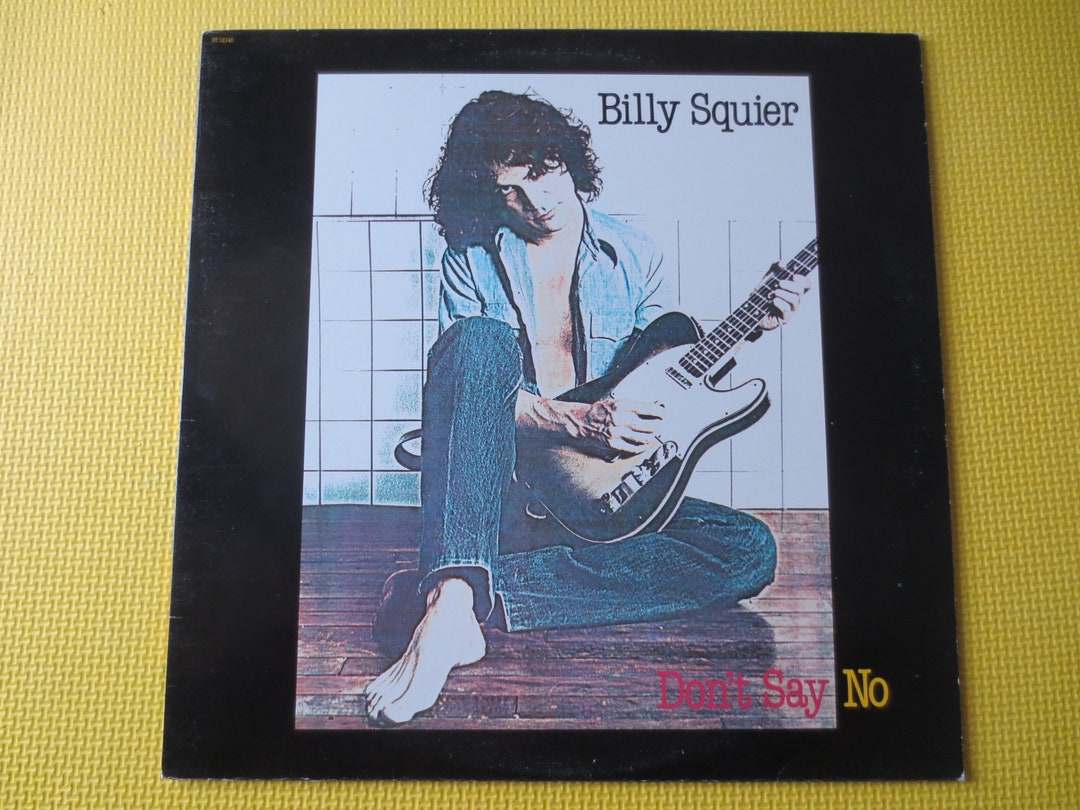 Vintage Records BILLY SQUIER Don't Say No BILLY Squier - Etsy