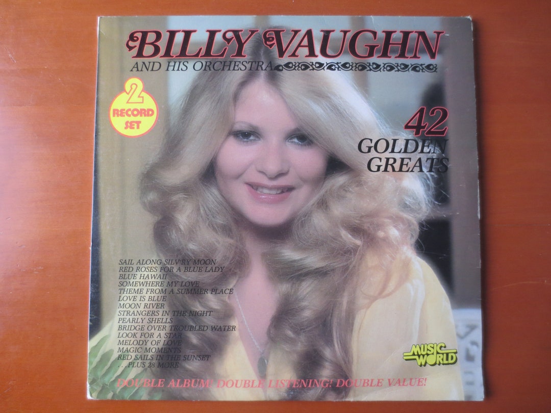 Billy Vaughn - 42 Golden Greats - 1982 Vintage Vinyl Record - Etsy