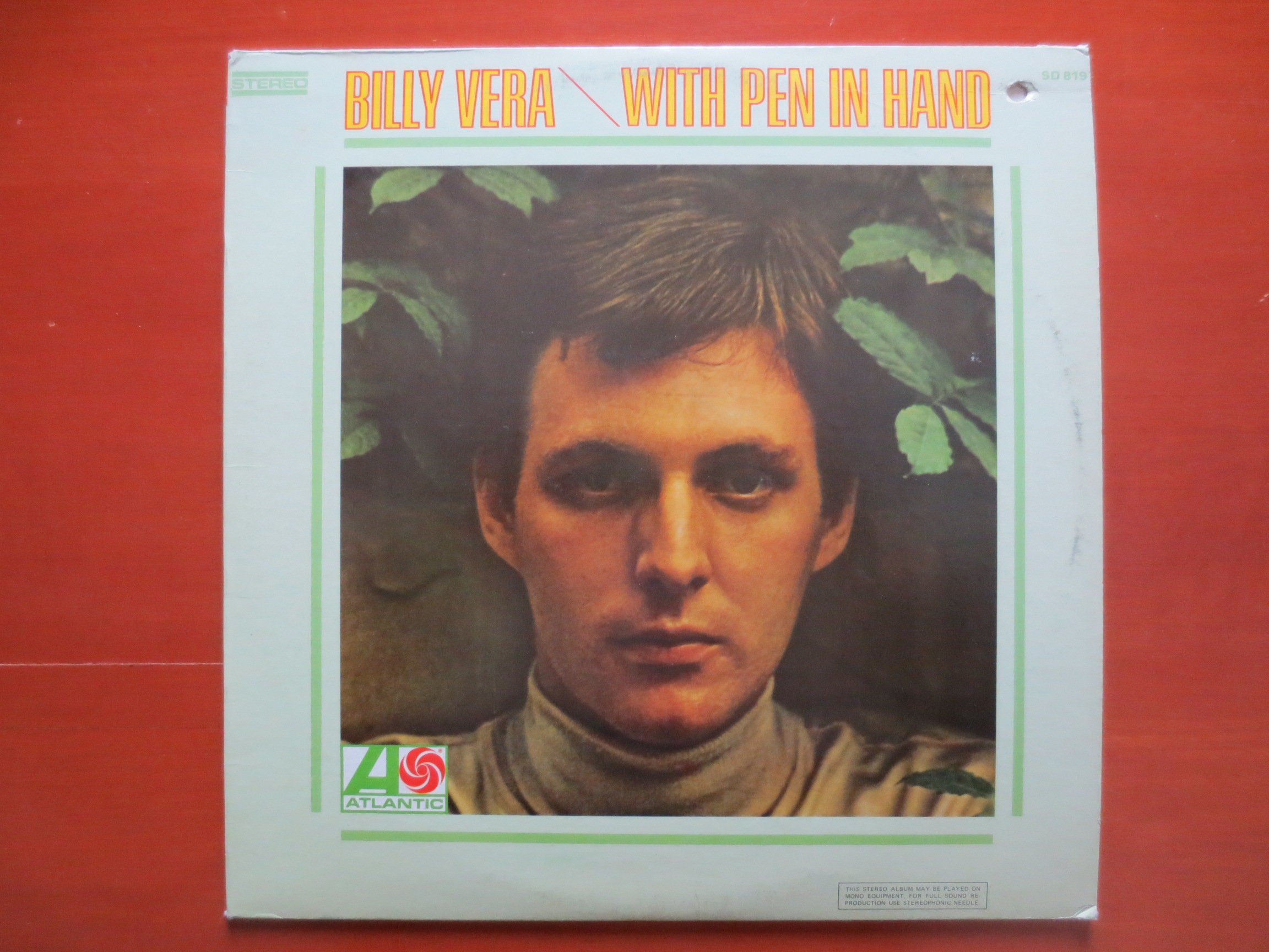 Vintage Records BILLY VERA Lp With Pen in HAND Lp Billy | Etsy
