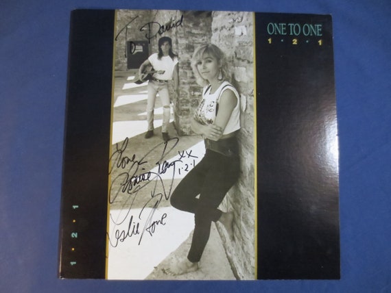 Vintage Records ONE to ONE Record AUTOGRAPHED Record 121 | Etsy