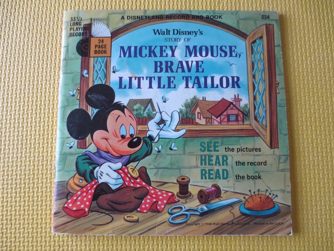 Vintage Records, DISNEY Album, MICKEY MOUSE, Disneyland Records, Disney ...