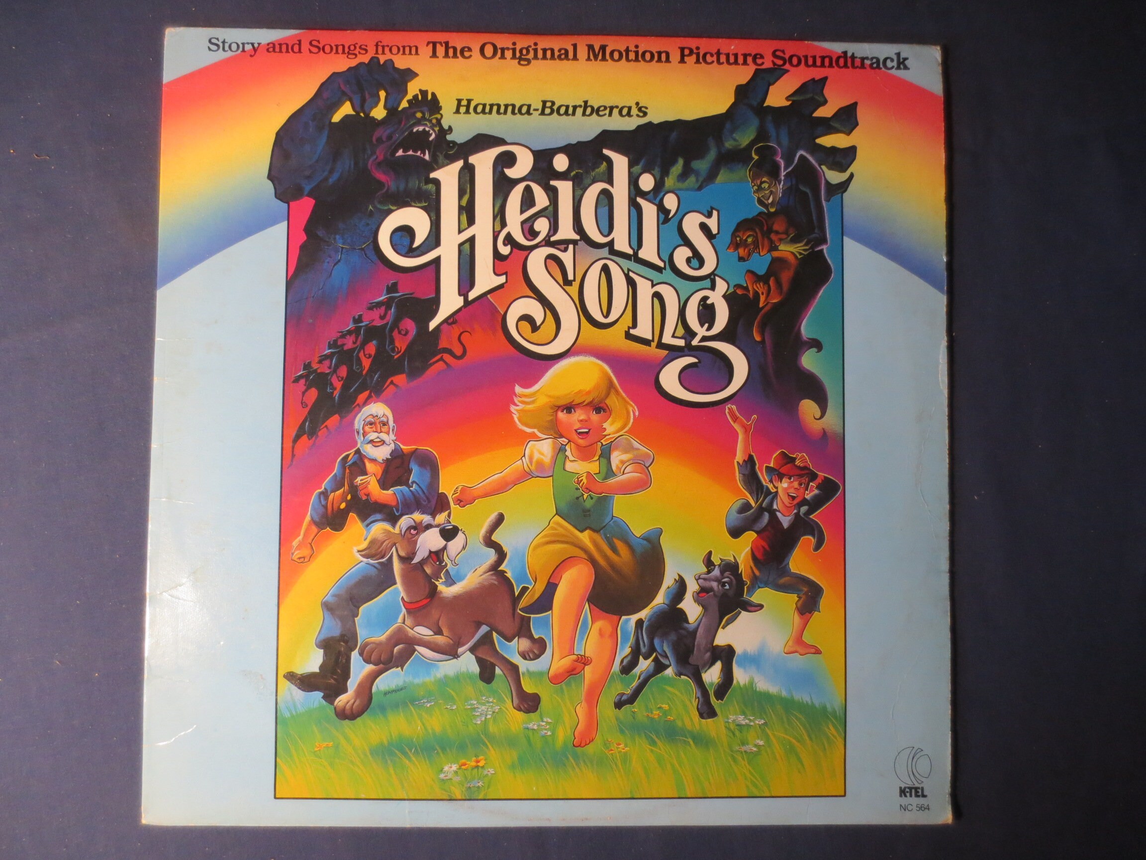 Vintage Records HEIDI'S SONG Childrens Records Movie | Etsy