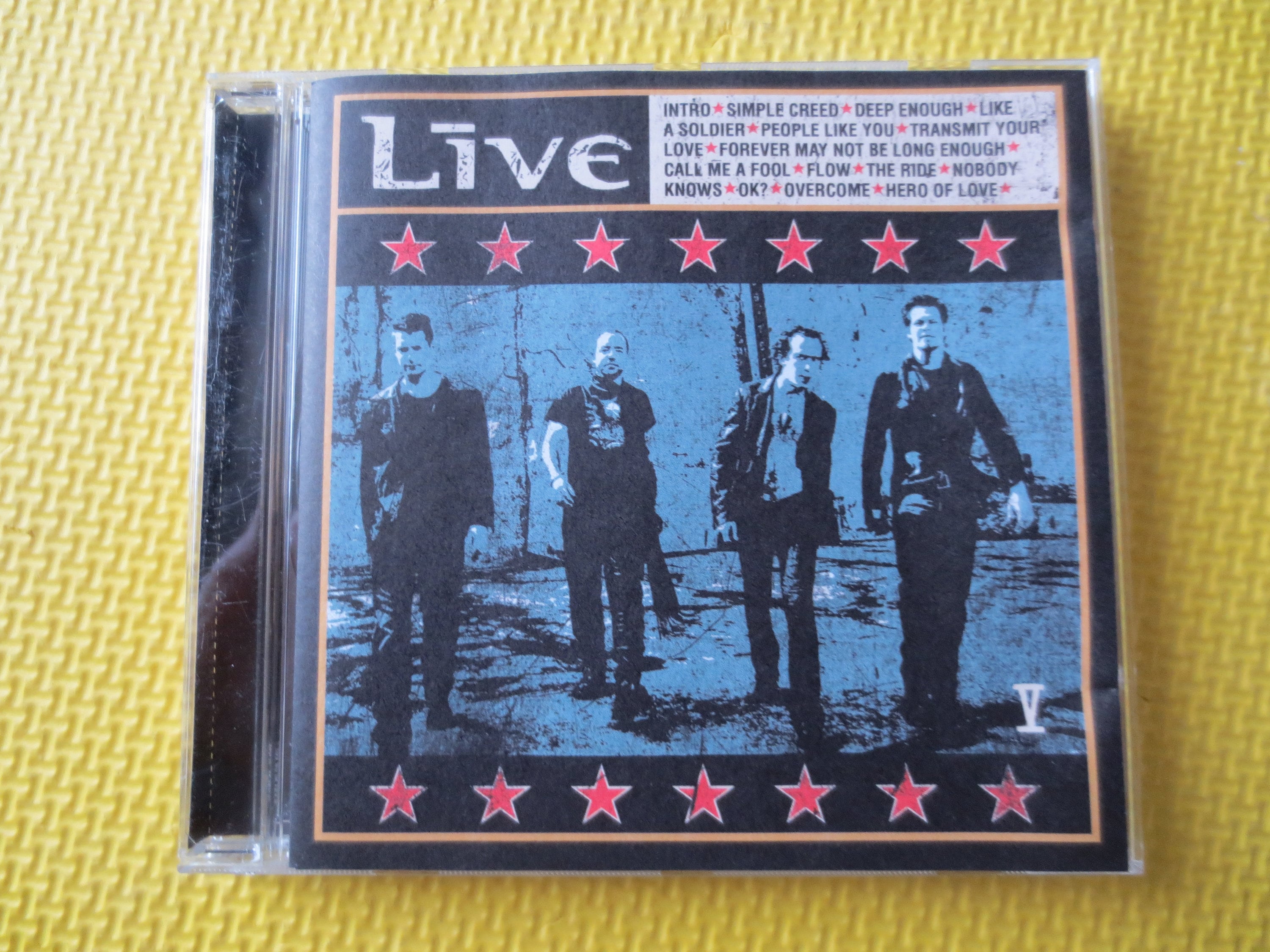 Vintage Cd LIVE V LIVE Cd LIVE Album Live Music Live - Etsy