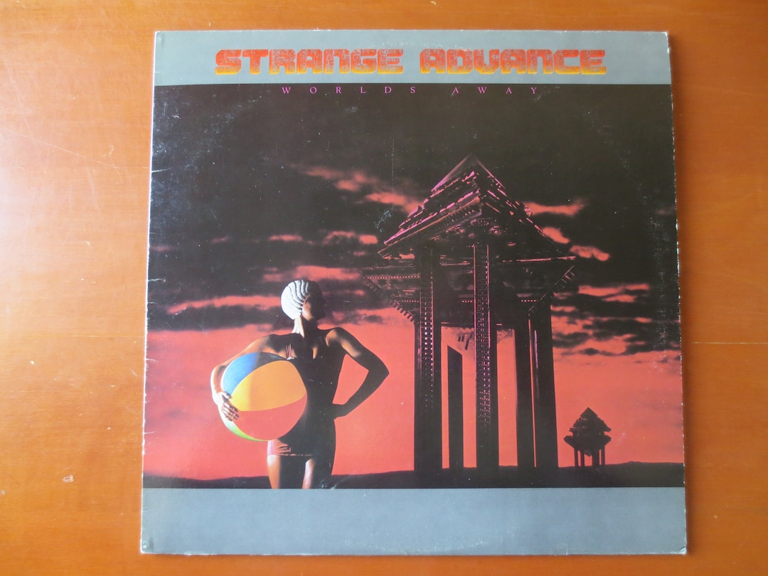 Strange Advance "worlds Away" Vinyl Record - 1982 Rock LP - Etsy