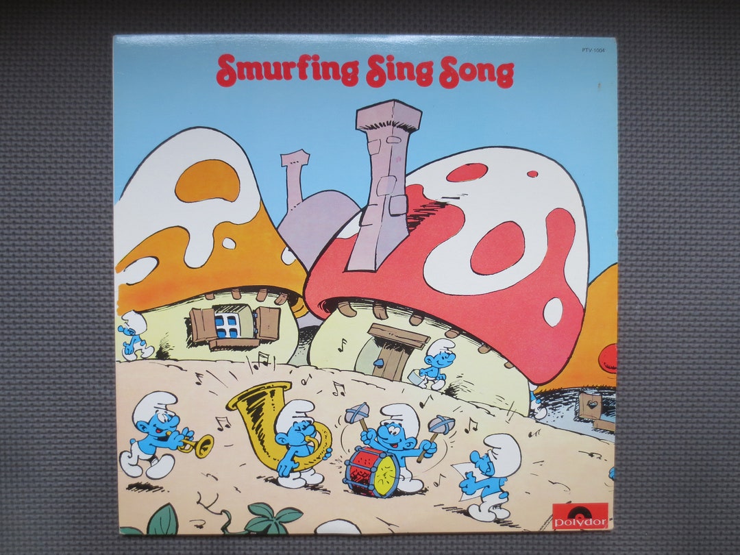 The SMURFS: Smurfing Sing Song, 1980 Vintage Vinyl Record - Etsy