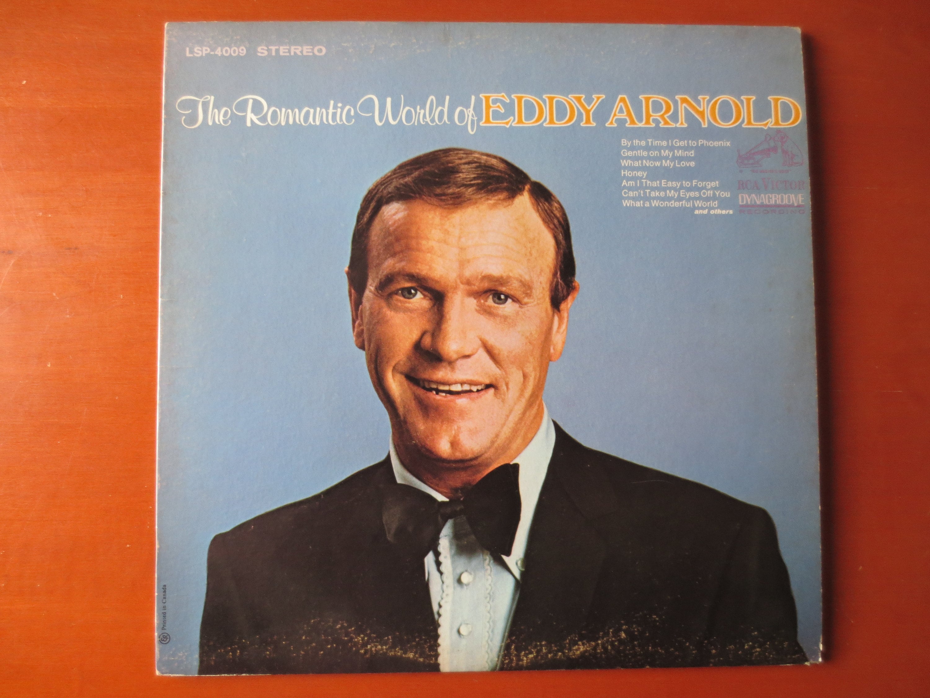Vintage Records EDDY ARNOLD Record ROMANTIC World Eddy - Etsy