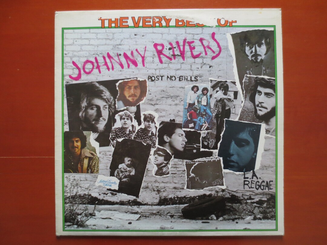 Vintage Records, JOHNNY RIVERS, BEST of Album, Johnny Rivers Record ...