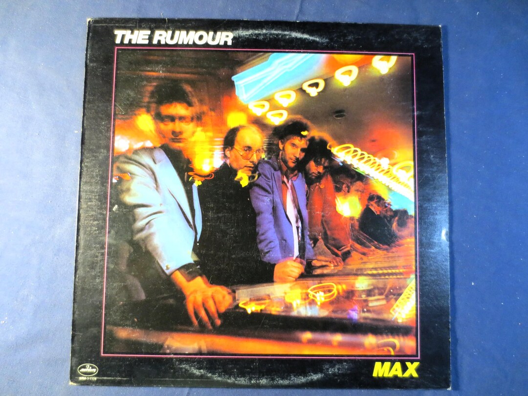 The Rumour "max" Vinyl Record - 1977 Rock Album - Etsy UK