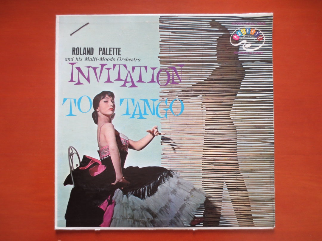 Vintage Roland Palette "invitation to Tango" Vinyl LP - 1960 Tango ...