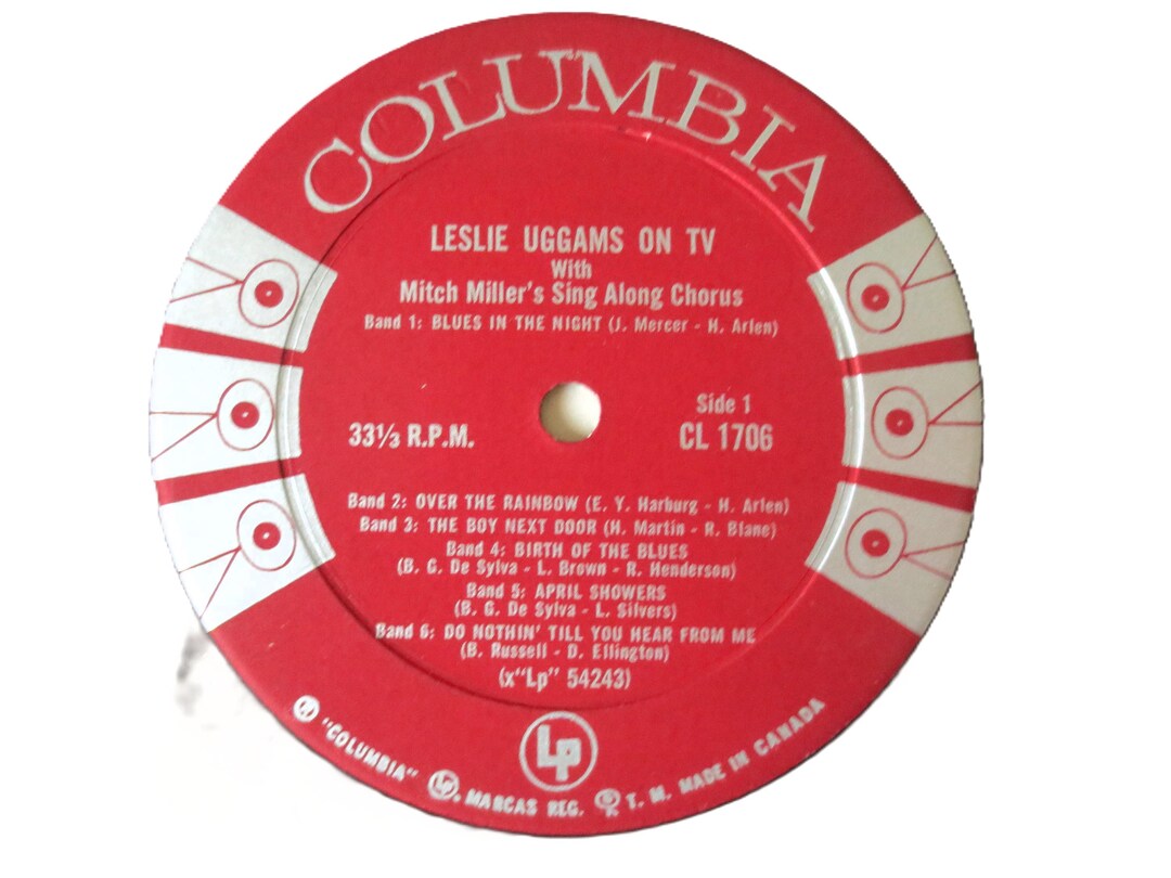LESLIE UGGAMS, on TV, Vintage Album, 1961 Record, Vinyl Lp - Etsy