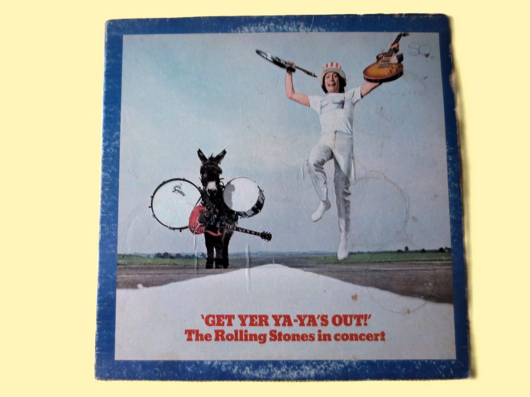 ROLLING STONES, Get Yer Ya Ya's Out, Vintage Album, 1970 Record, Vinyl ...