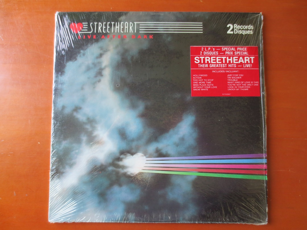 Streetheart - Live After Dark - 1983 Vintage Vinyl Record - Etsy UK