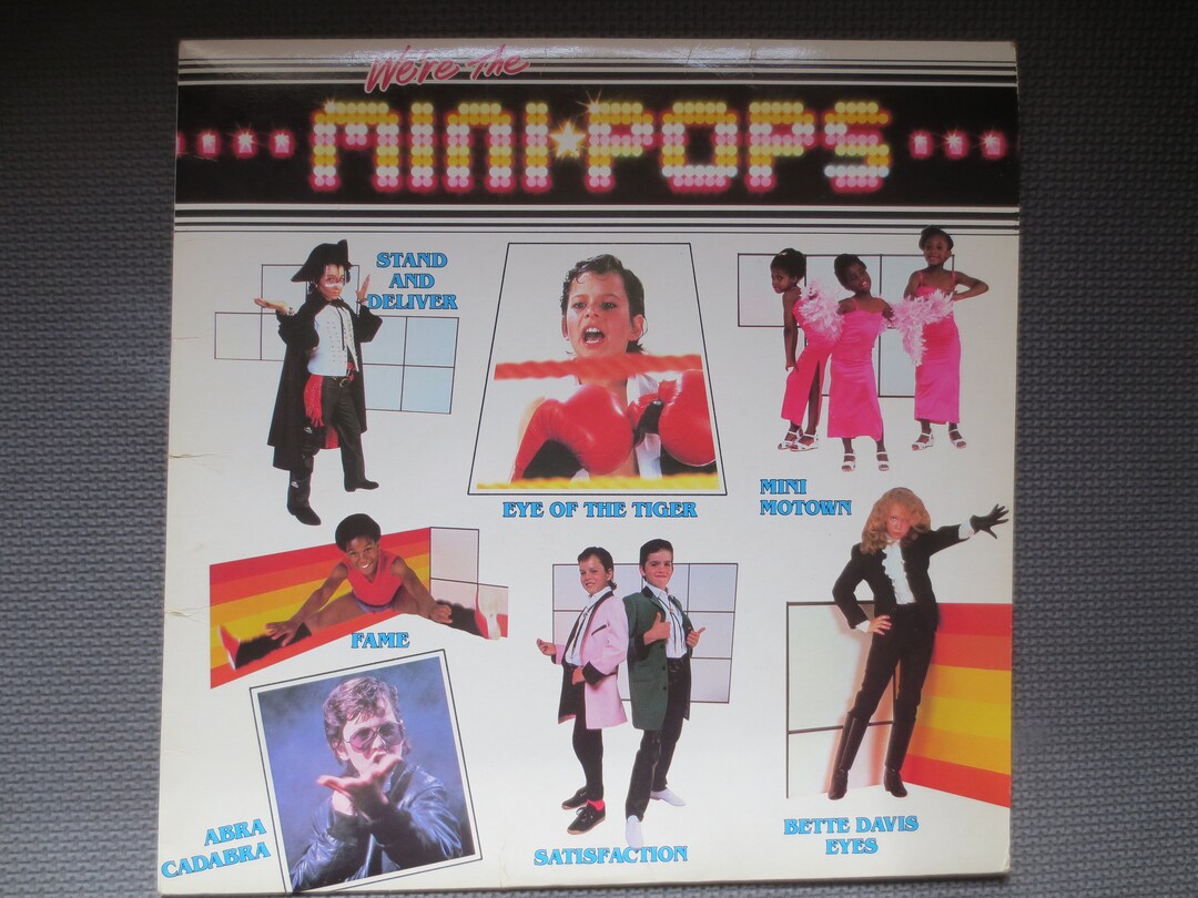MINI-POPS, We're the Mini-pops, Children's Records, K-tel Records, Kids ...