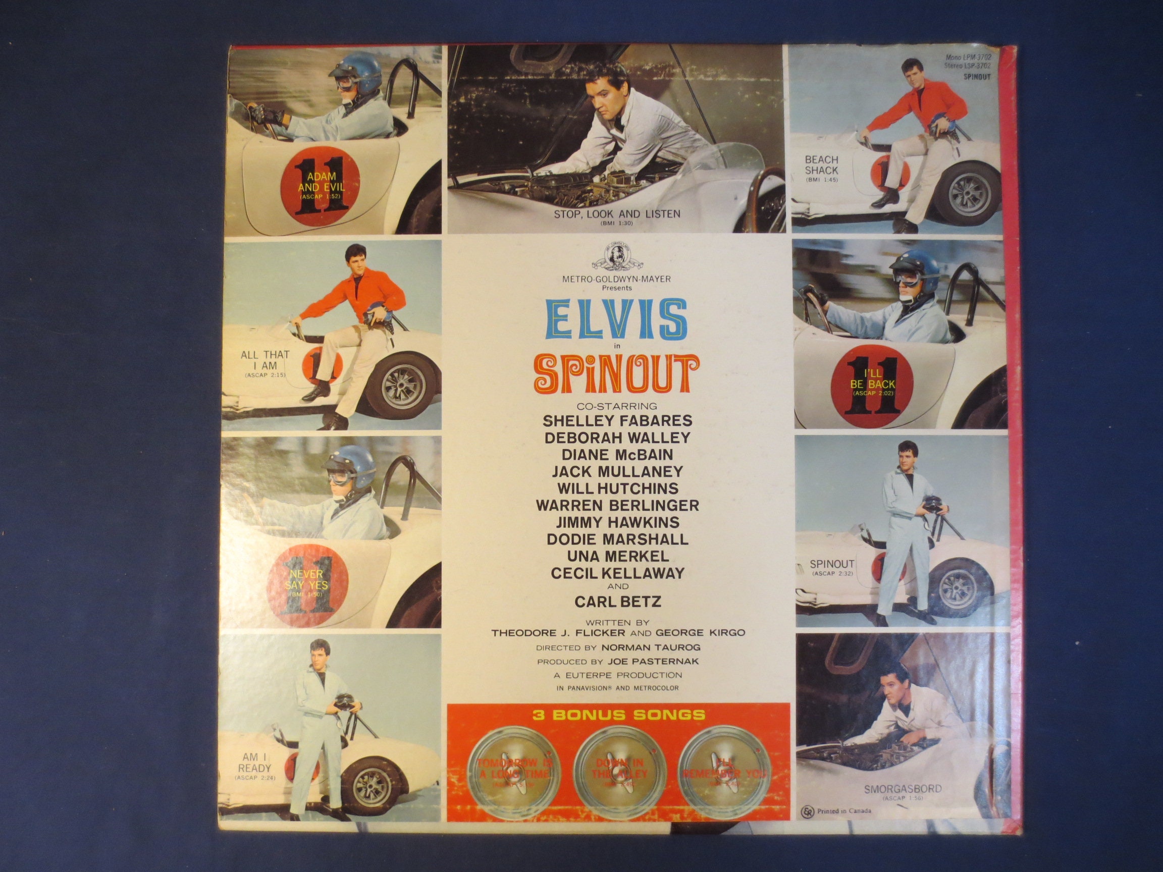 Vintage Records ELVIS PRESLEY Record Elvis SPINOUT Elvis | Etsy