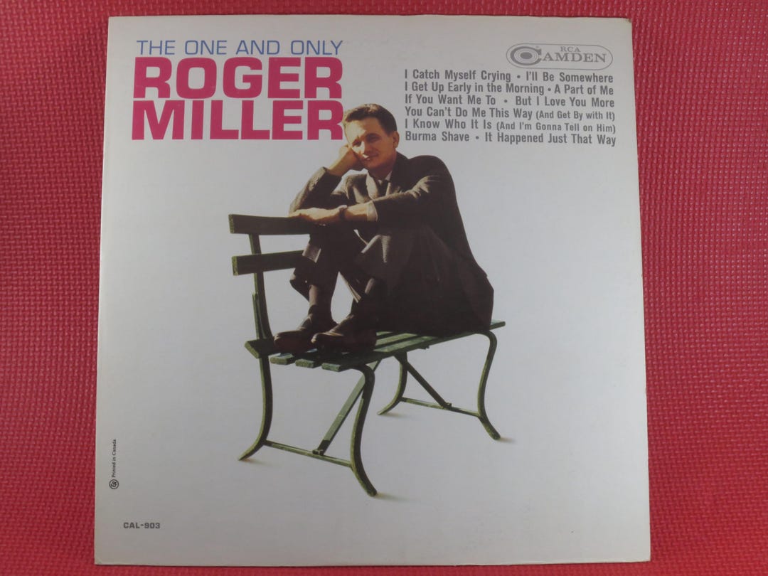ROGER MILLER, the ONE and Only, Country Records, Roger Miller Record ...