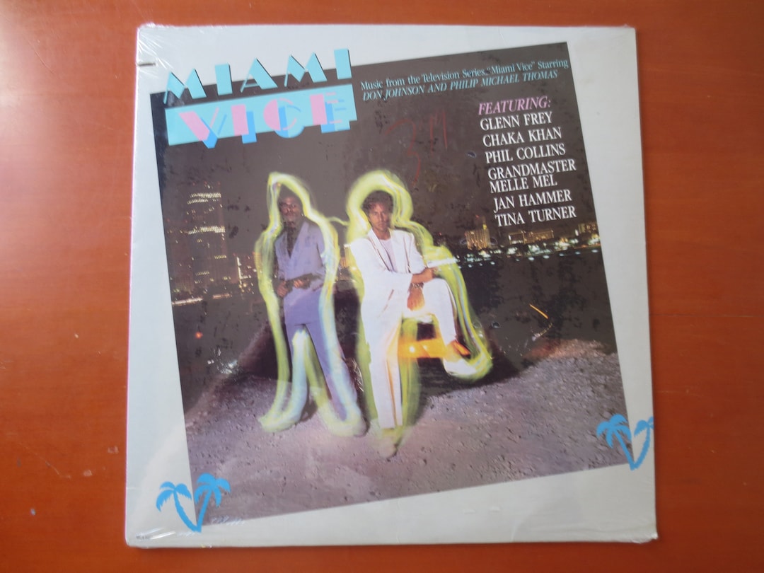 Sealed Miami Vice Vinyl LP Soundtrack - 1985 Pop Music Record - Etsy