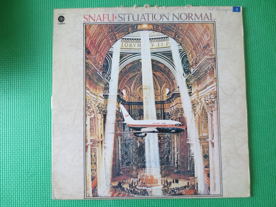 Vintage Records, SNAFU, SITUATION NORMAL, Snafu Lps, Snafu Records ...