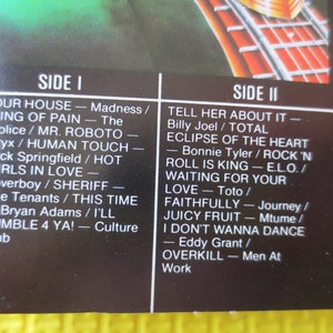 Cassette Tapes, HOT TRACKS, Rock and Roll Tape, Rock Cassette, Joe ...