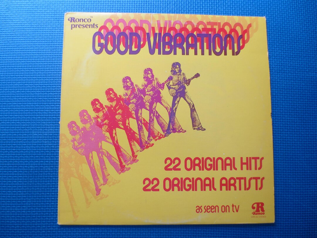 GOOD VIBRATIONS, 22 ORIGINAL Hits, Ronco Albums, Ronco Lps, Redbone ...